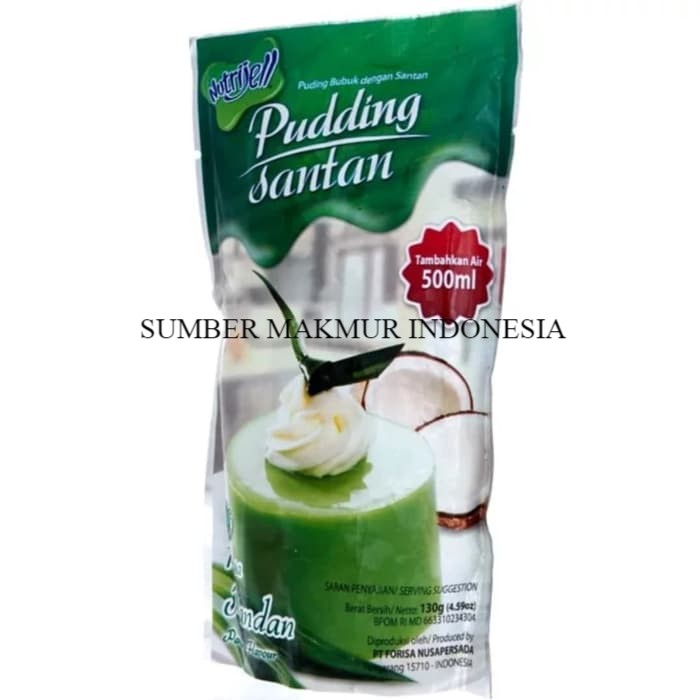Jual PUDING SANTAN NUTRIJEL RASA PANDAN - ECERAN | Shopee Indonesia