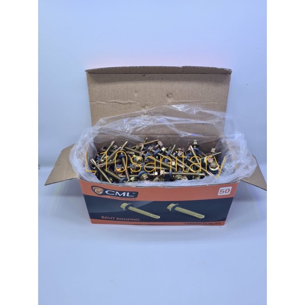 Jual [Per 1 KTK] Baut Roofing Camel 12 x 50 / 5cm 250Pcs | Shopee Indonesia