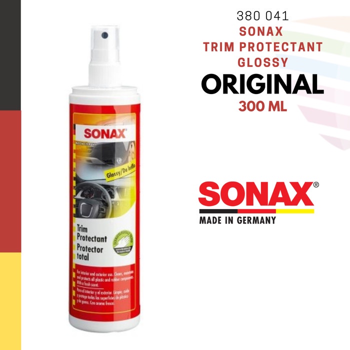 Jual SONAX Trim Protectant Glossy 300ml, Pengkilap Plastik Dasbor Ban ...