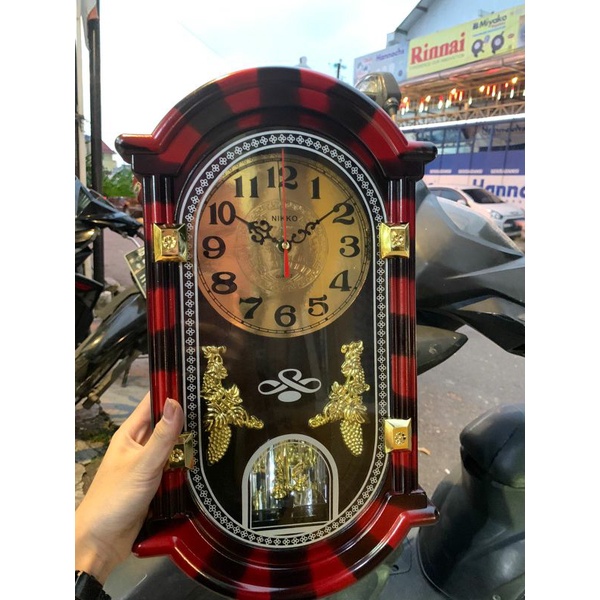 Jual Jam dinding lonceng atau bell bunyi perjam motif classic | Shopee ...