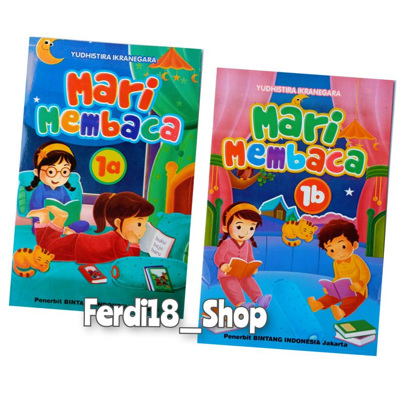Jual Buku Mari Membaca Anak 1A Dan 1B Untuk TK Dan SD | Shopee Indonesia