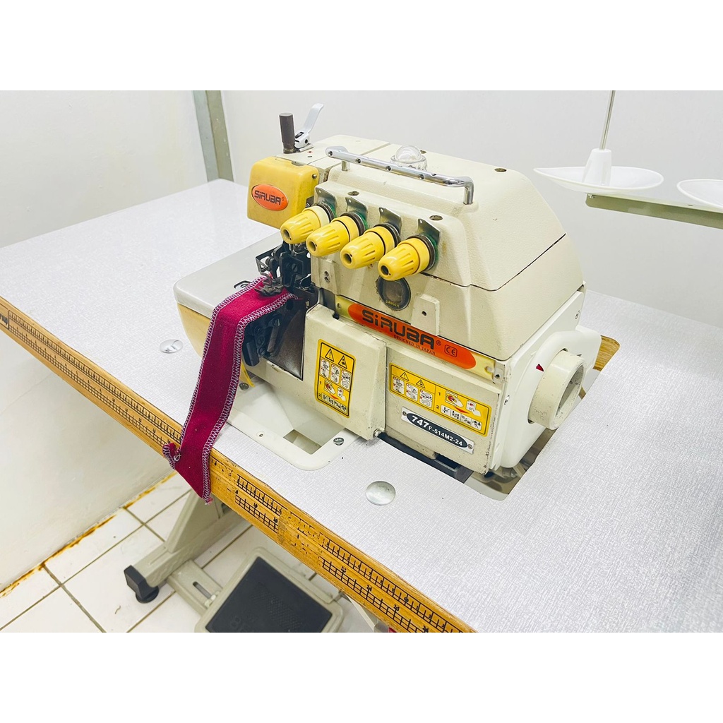 Jual Mesin jahit Obras benang 4/5 industri Siruba 747F/757 | Shopee Indonesia