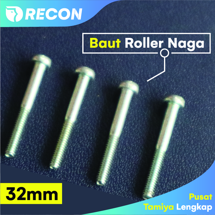 Jual Baut Roller Naga TAMIYA / Tiang BAJA 23mm 23 REP Screw M2 (4pcs ...