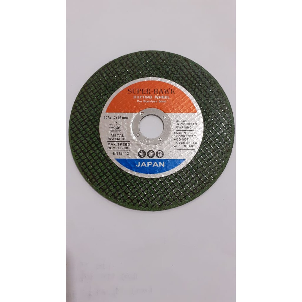 Jual Cutting disc 4" #SUPER HAWK | Shopee Indonesia