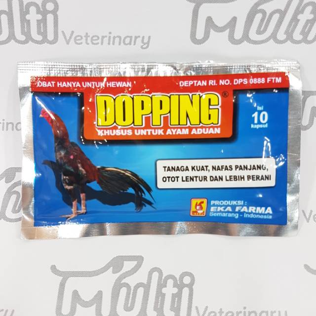 Jual Obat Dopping Ayam DOPPING 10 kapsul EKA FARMA | Shopee Indonesia