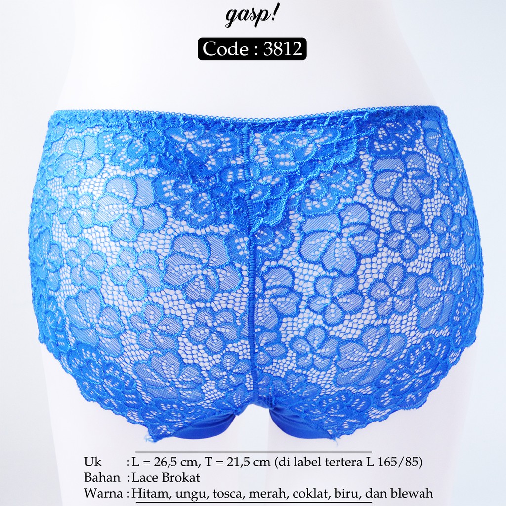 Jual Celana Dalam Sexy Transparan G-String Seamless Brokat Ice Silk #3812 - Gasp | Shopee Indonesia