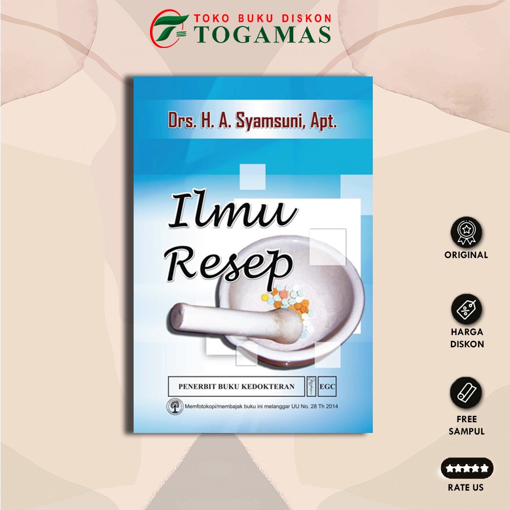 Jual Ilmu Resep-H.A Syamsuni | Shopee Indonesia
