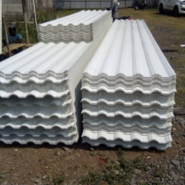 Jual ATAP SUPEROOF MASPION LEBAR : 122 CM x TEBAL 12 MM (HARGA / METER ...