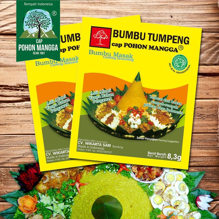 Jual SACHET - Bumbu TUMPENG Instan Kemasan Hemat - Bumbu Masak Dapur ...