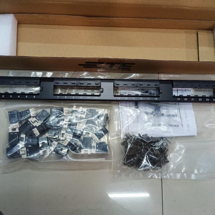 Jual Patch Panel 24 Port Cat.6 Loaded Amp Commscope | Shopee Indonesia