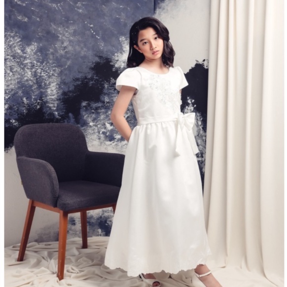 Jual S The Label Julia Dress Anak Satin | Shopee Indonesia