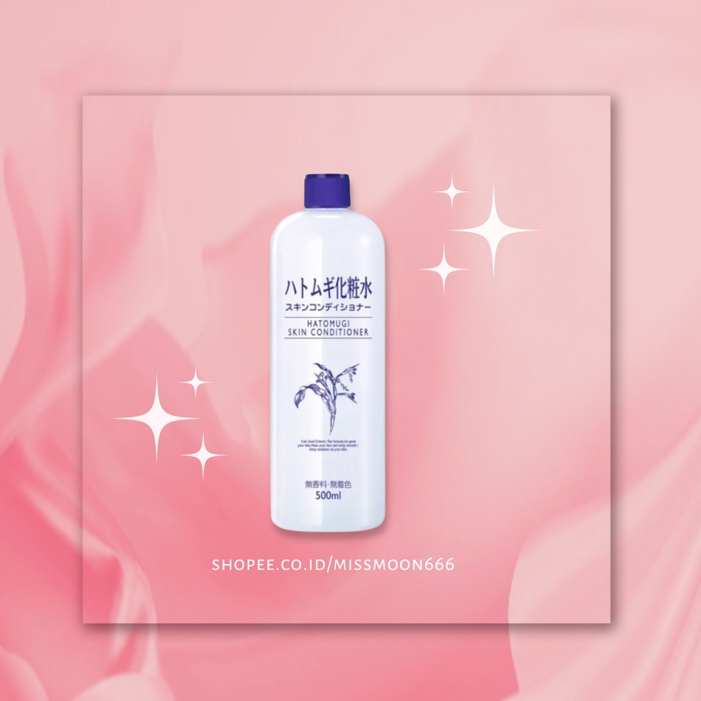 Jual Hatomugi Skin Conditioner 500 ml Japan Original | Shopee Indonesia