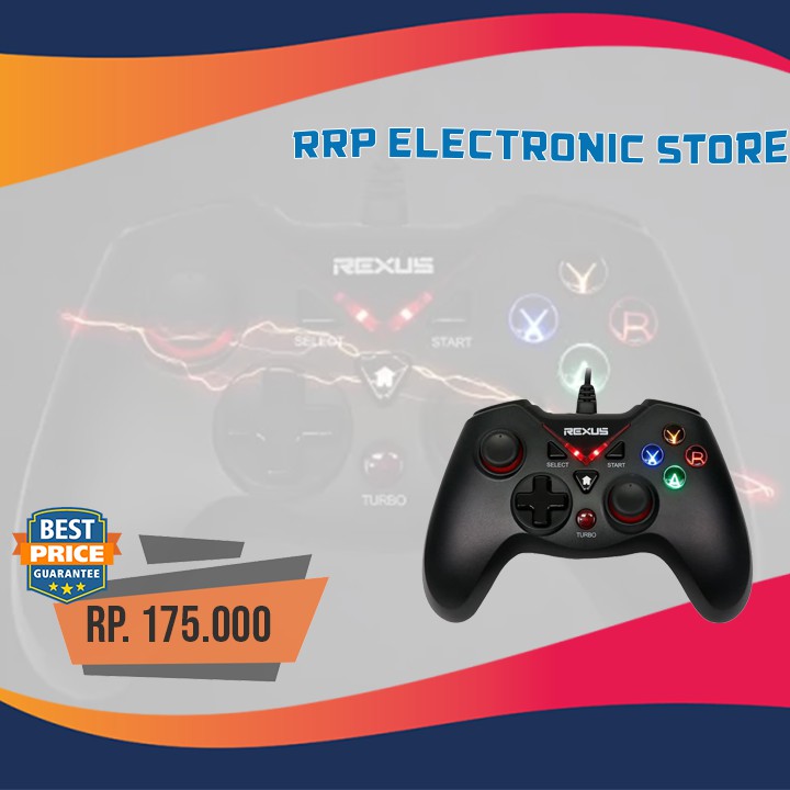 Jual Rexus Gaming Pro Gamepad Gladius GX2 | Shopee Indonesia