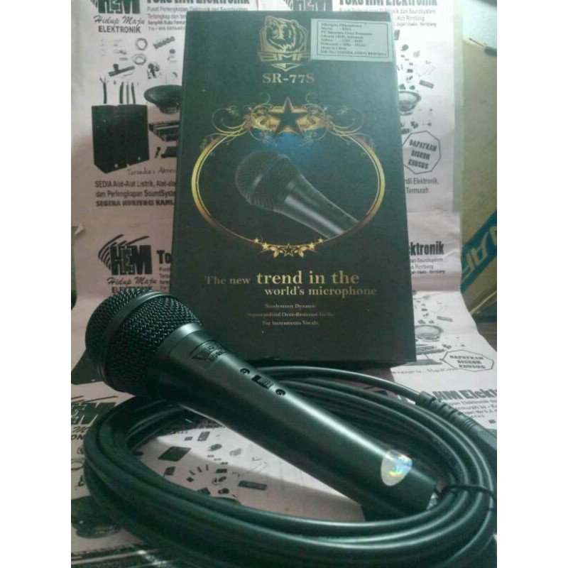 Jual MIC BMA SR-77S - Microphone BMA SR 77 S | Shopee Indonesia