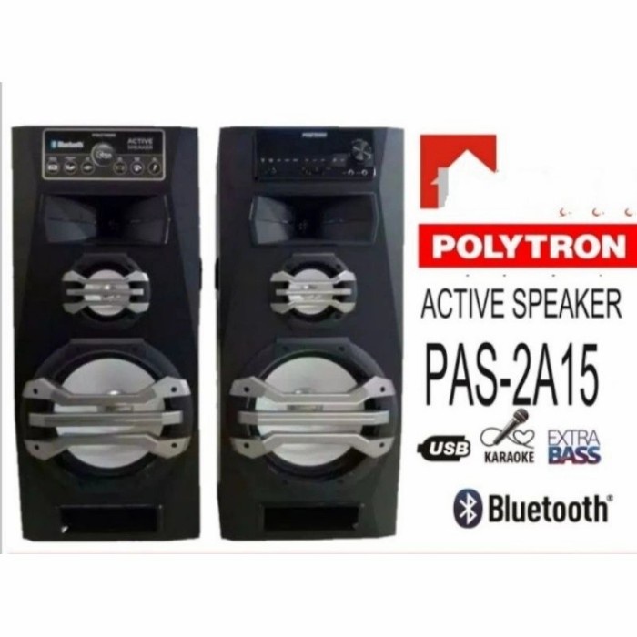 Jual Speaker Aktif POLYTRON Active Speaker PAS 2A15 | Shopee Indonesia