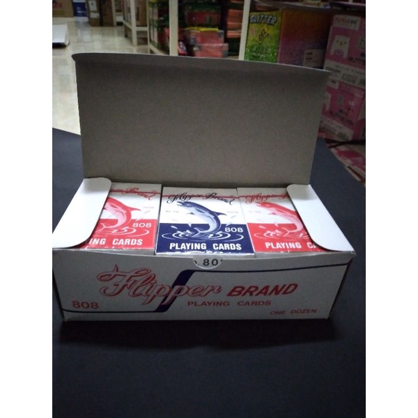 Jual Kartu Remi ikan /flipper brand /playing card | Shopee Indonesia
