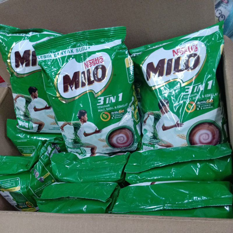 Jual Milo susu 3 in 1 activ-go 1 kg dan sachet exp okt 2024 | Shopee ...