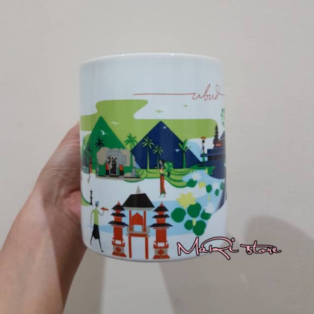 Jual Starbucks Mug Ubud Bali Indonesia Series Limited Edition | Shopee ...
