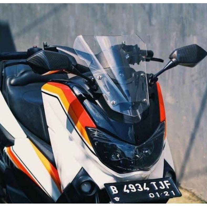 Jual windshield nmax vector mini visor nmax vector mini winsil nmax ...