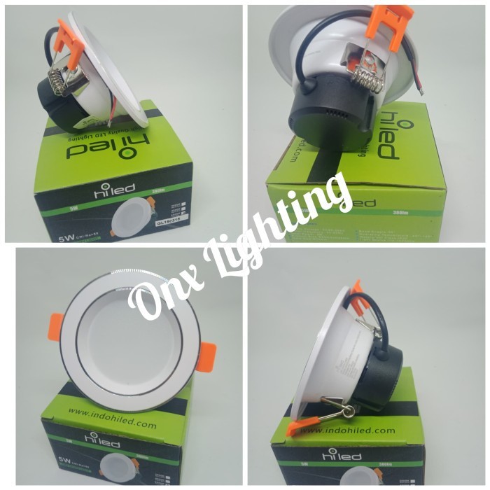 Jual Lampu LED Downlight Down Light Smd Hiled Inbow Tanam Plafon 5w 5 ...