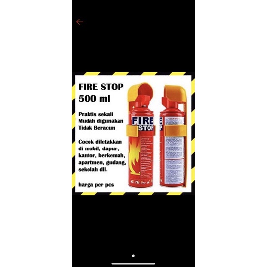Jual FIRE STOP / RACUN API MOBIL / RACUN API KECIL | Shopee Indonesia
