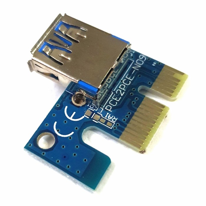 Jual PCIE x1 to usb 3.0 adapter for mining gpu vga konverter adaptor ...