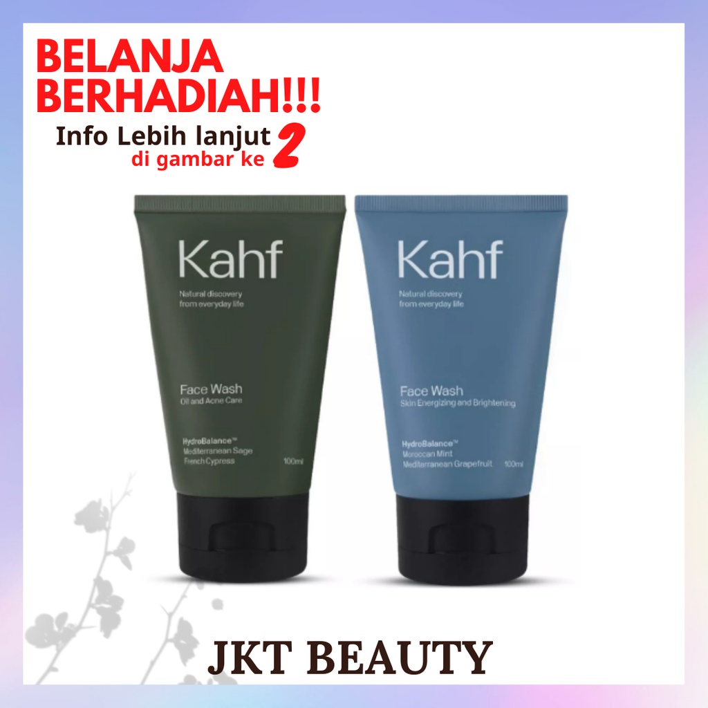 Jual Kahf Oil and Acne Care Dan Skin Energizing and Brightening Face ...