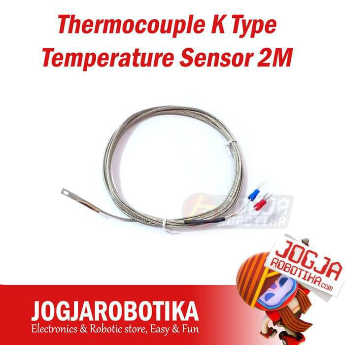 Jual Thermocouple K Type Temperature Sensor 2M | Shopee Indonesia