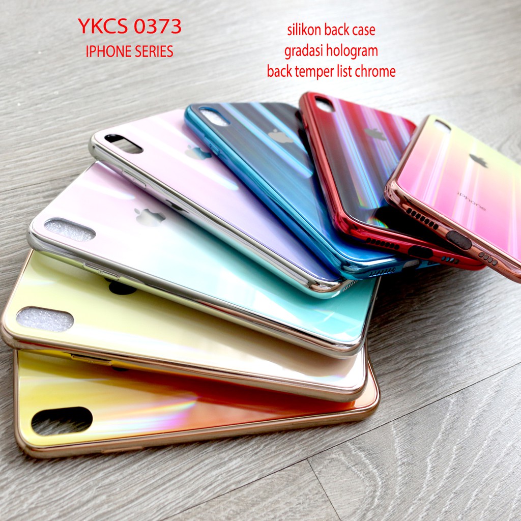 Jual YKCS 0373 IPHONE 6 6S 6PLUS PLUS HARD CASE HP WARNA GRADASI KACA ...