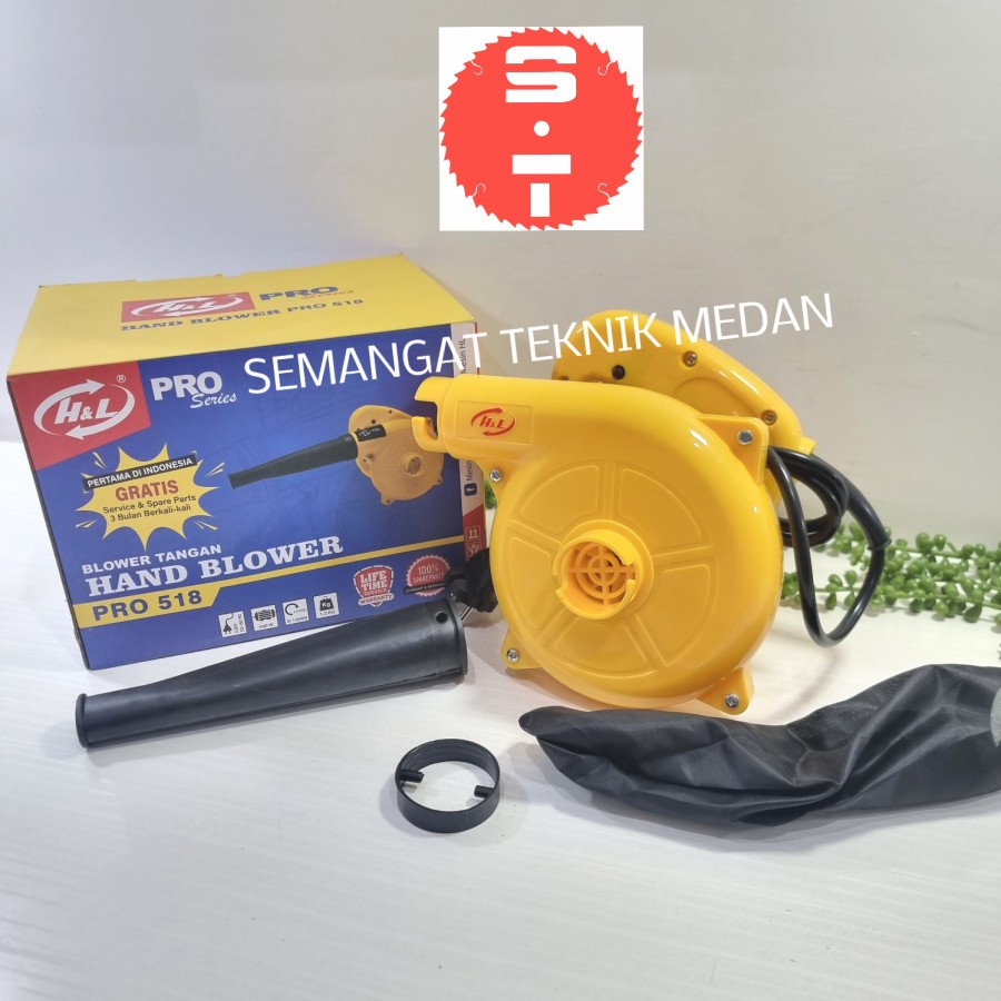 Jual PRO518 HAND BLOWER DEBU PENGERING BULU HEWAN KUCING ANJING H&L PRO ...