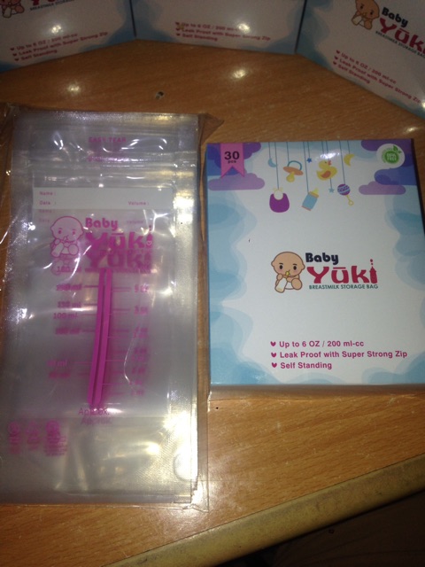 Jual [ LOST PACK ]KANTONG ASI YUKI BREAST MILK STORAGE BAGS 180ML ...