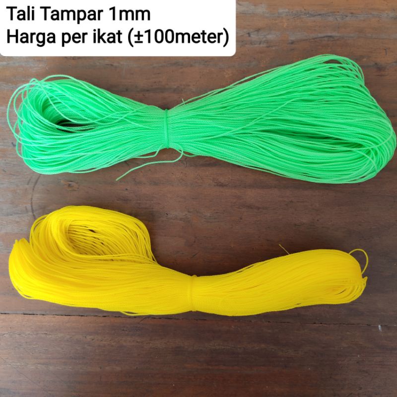 Jual Tali Tampar Plastik Kecil 1mm , Tali Ris Tipis , Tali Tambang Plastik , Tali Bangunan 1 mm ...