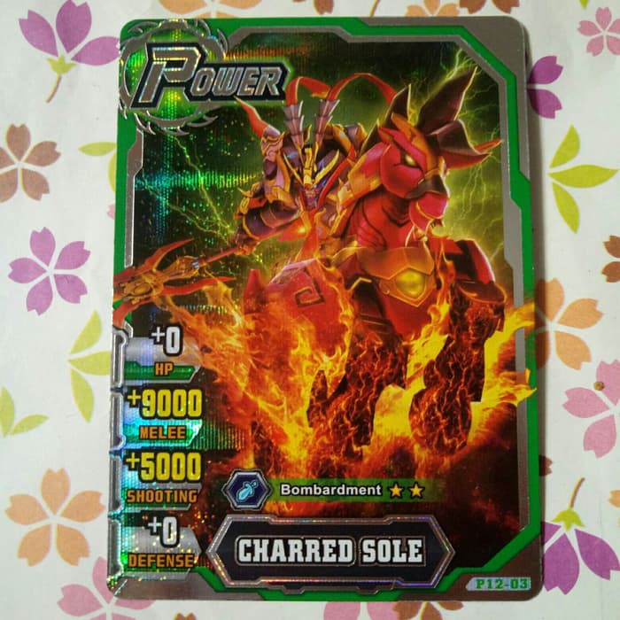 Jual hero of robots silver power charred sole ( raging god lubu ) ngv6 ...