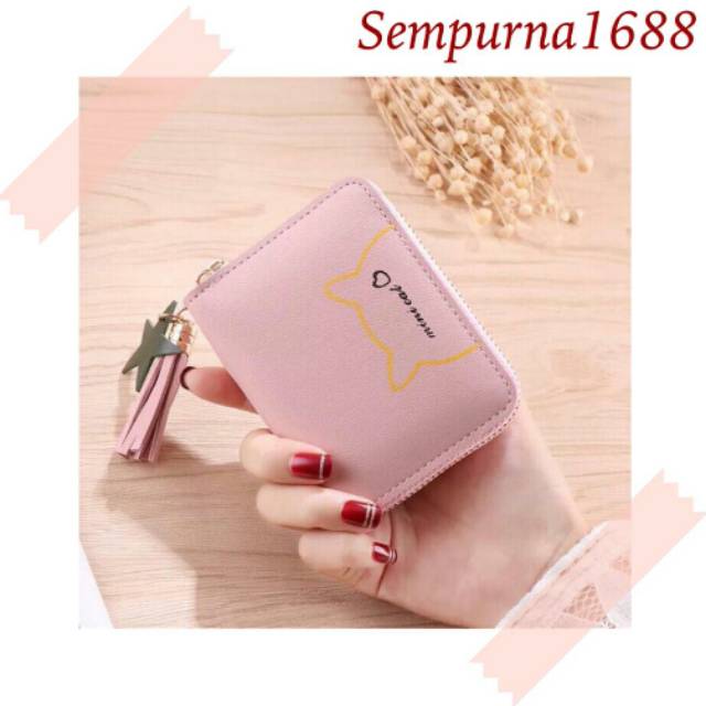 Jual SEMPURNA1688 - DOMPET WANITA DOVE KELLY BELLY MINI GRACE KOREAN TRENDY D05 | Shopee Indonesia