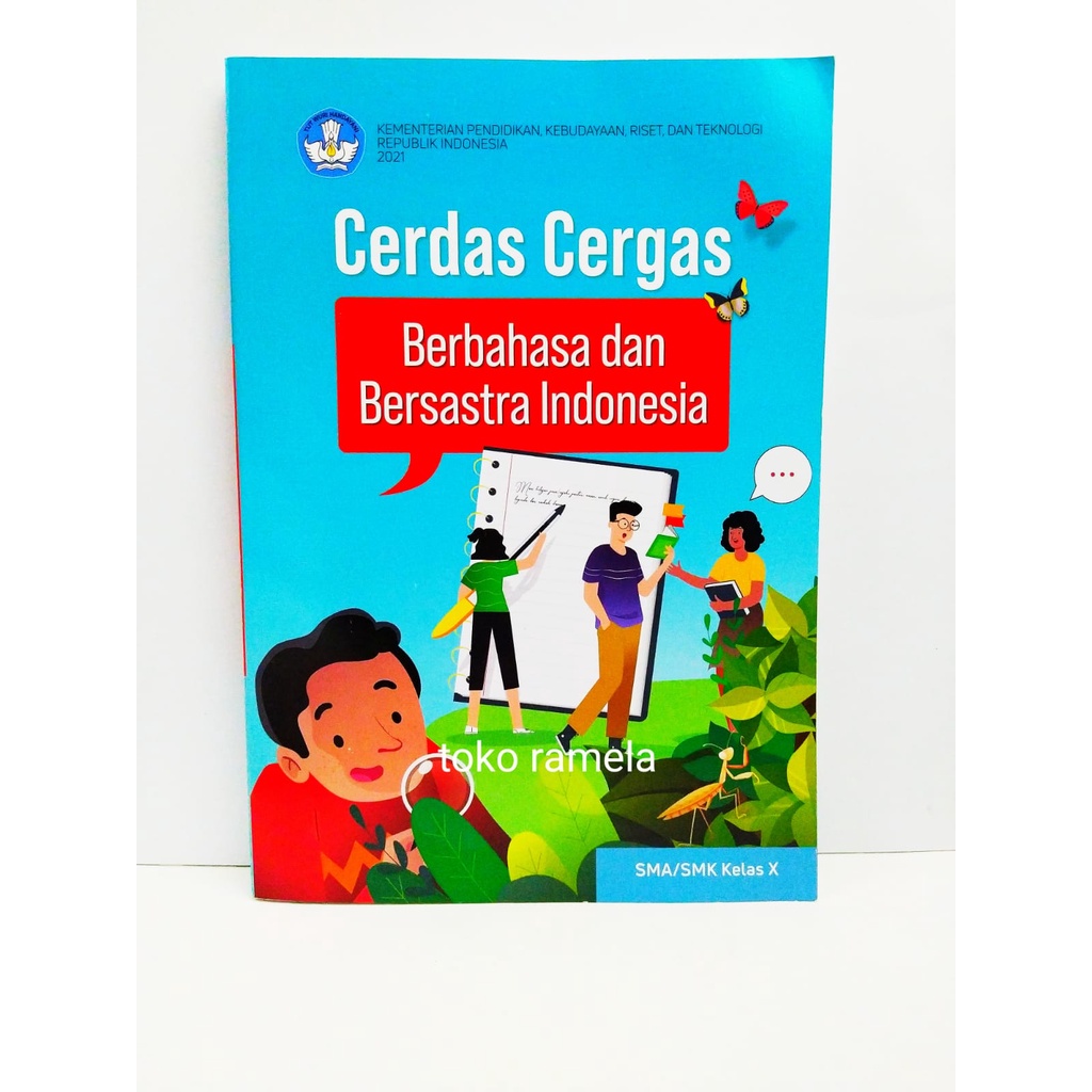 Jual Buku Cerdas Cergas Berbahasa Indonesia dan Bersastra Indonesia Kelas 10 Kurikulum Merdeka ...