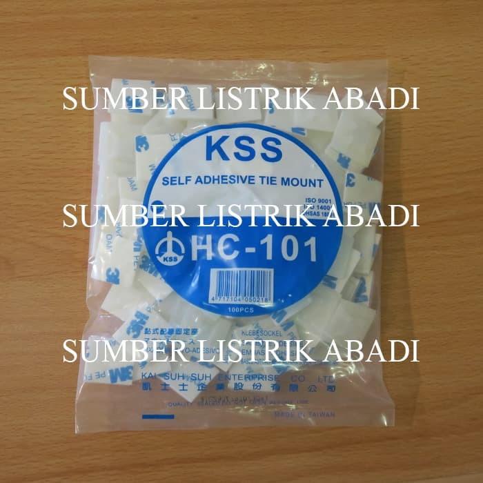 Jual KSS Self Adhesive Tie Mount HC-101 (PEREKAT 3M) | Shopee Indonesia