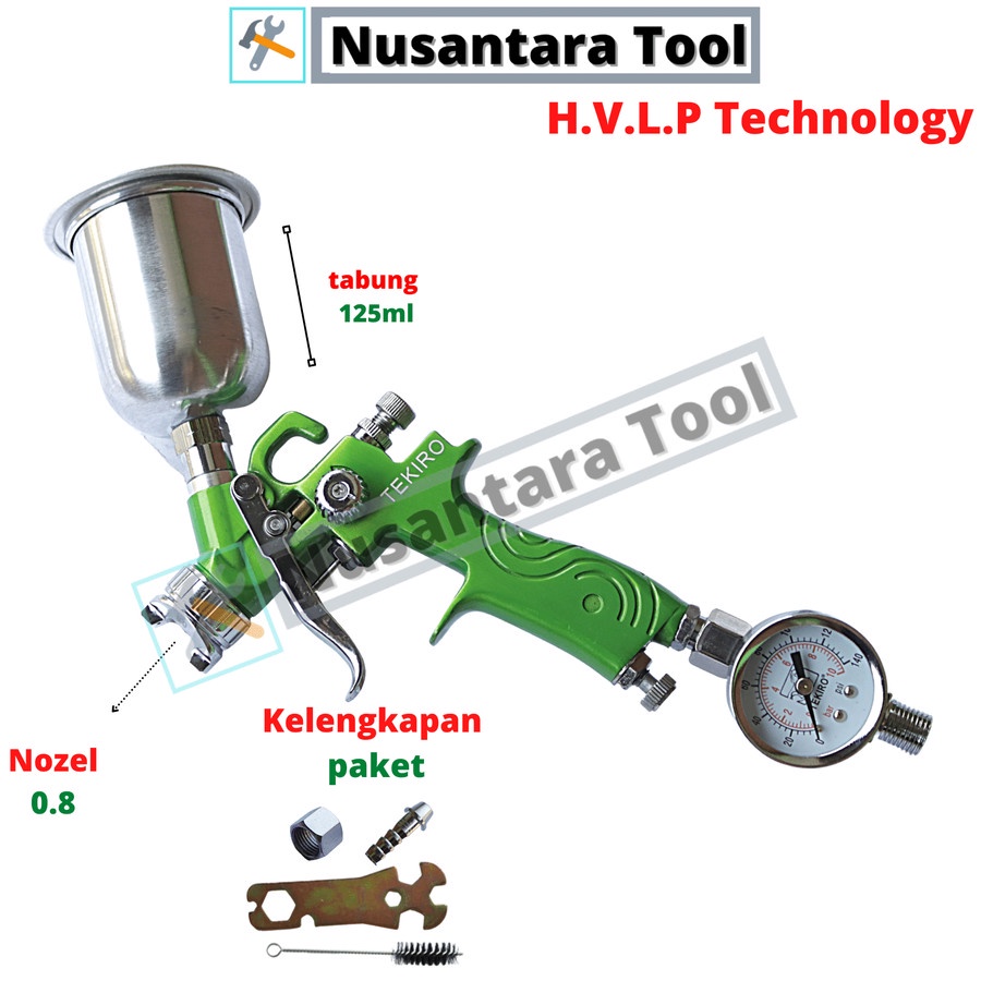 Jual Semprotan Cat K350 KIT / Air Spray Gun K350 KIT | Shopee Indonesia