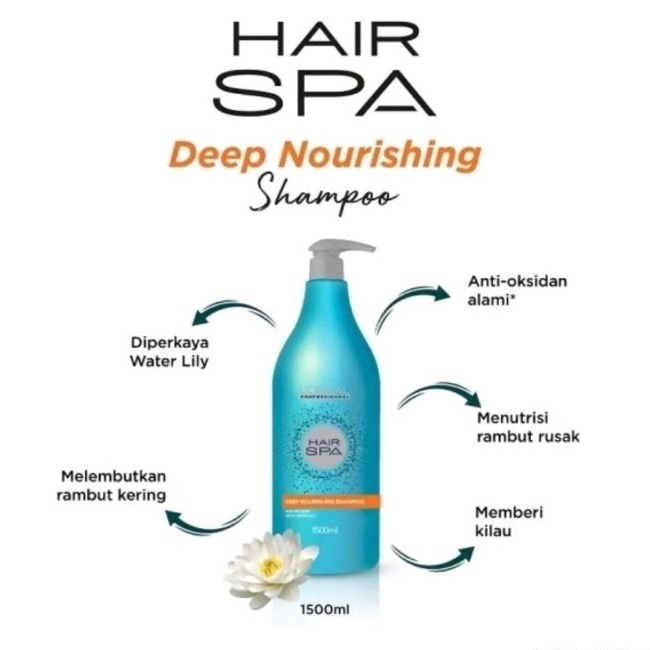 Jual LOREAL HAIR SPA DEEP NOURISHING Sampo 1500ml ((TANPA PUMP ...