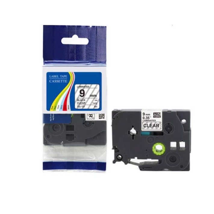 Jual BROTHER LABEL TAPE 9 MM COMPATIBLE BEBAS PILIH WARNA | Shopee ...