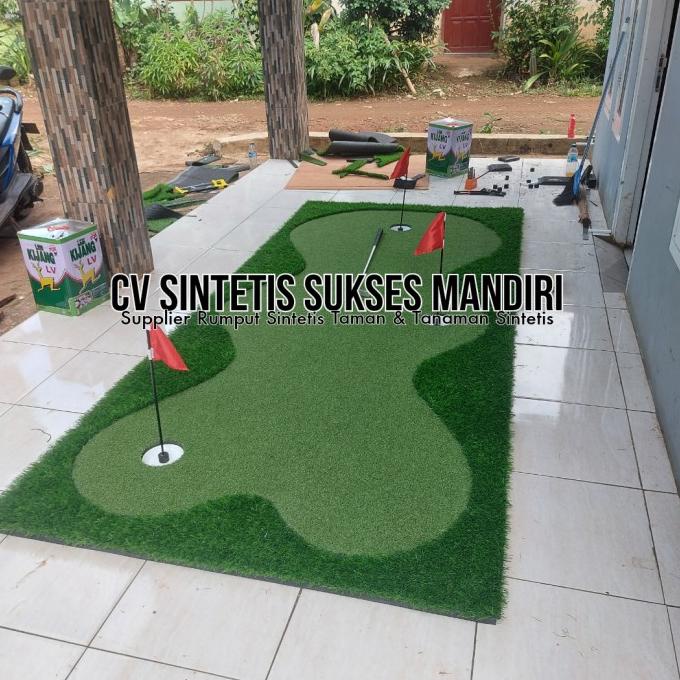 Jual Lapangan Mini Golf Putting Mat 130X300 Cm Lapangan Mini Golf ...