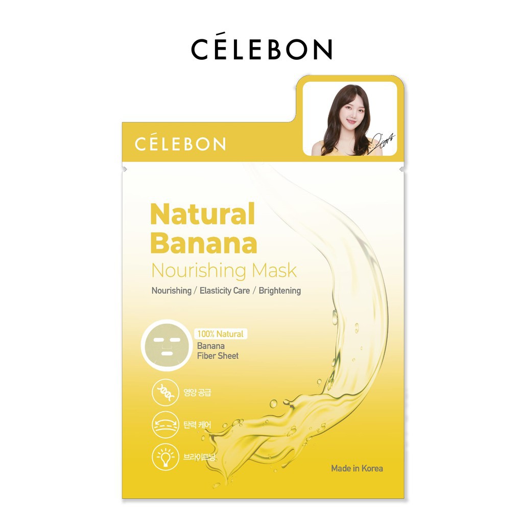 Jual Celebon Natural Banana Nourishing Mask | Celebon Sheetmask ...