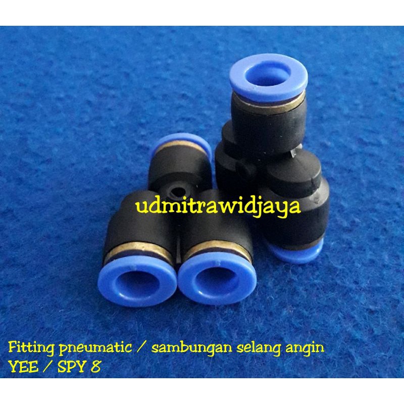 Jual Fitting pneumatic / sambungan selang klakson telolet model Y sambungan selang angin model ...