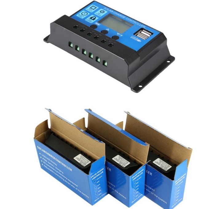 Jual Solar Charge Controller 10A-60A Cell PWM Pengisi Daya Surya 12V/24v onlinteitem66 Juara ...