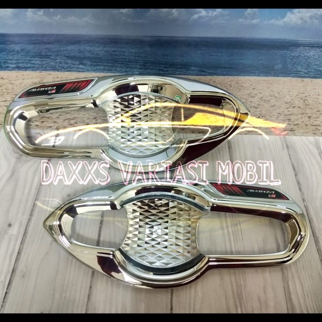 Jual OUTER HANDLE MANGKOK PINTU MOBIL ALL NEW AVANZA 2021 2022 FULL CHROME | Shopee Indonesia