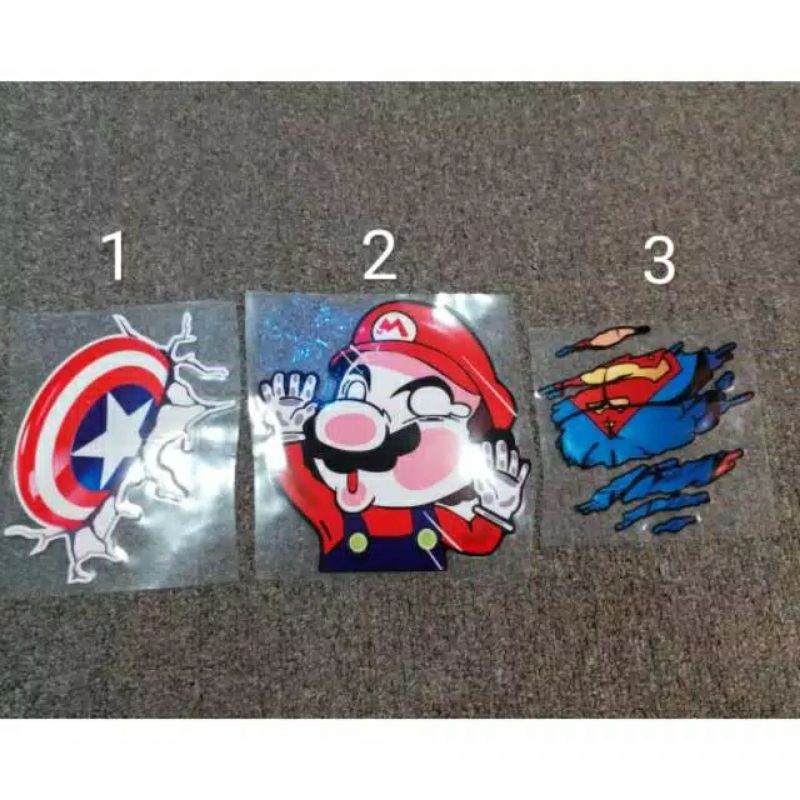 Jual Stiker unik Metalic | Shopee Indonesia