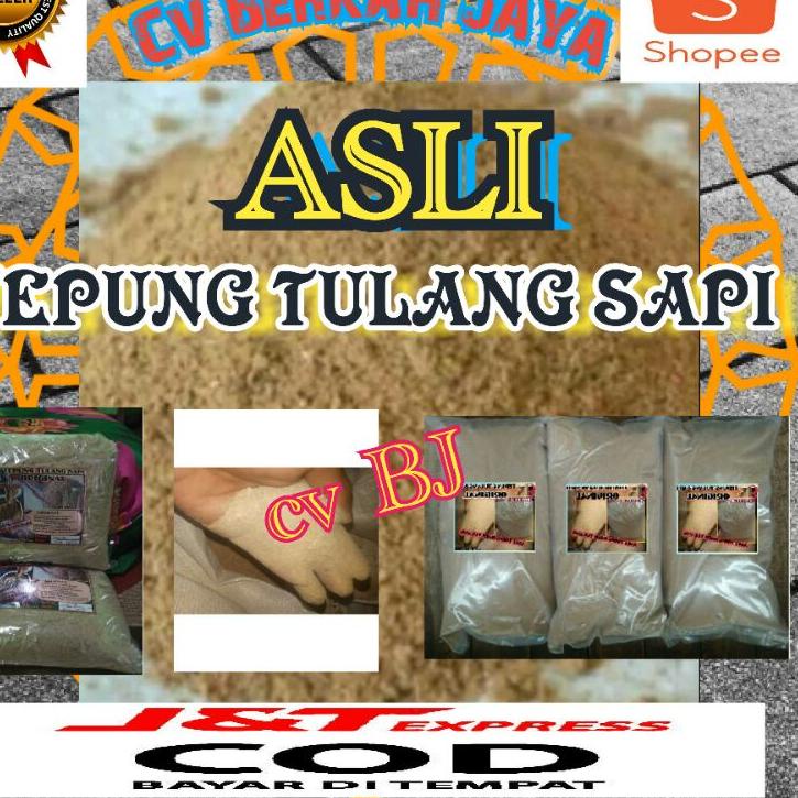 Jual Cuci Gudang.. Tepung tulang sapi asli 1 kg//tepung tulang sapi ...
