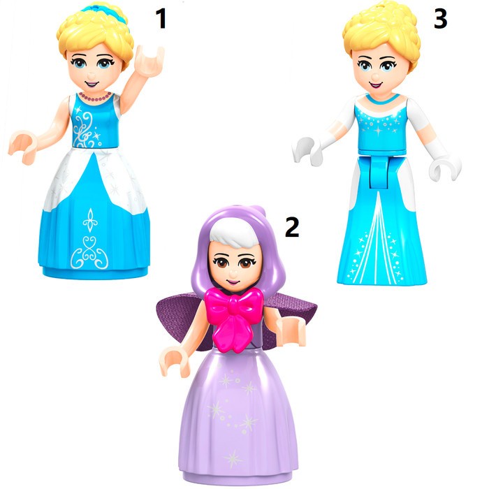 Jual Disney Princess Cinderella Fairy Godmother Ibu Peri Minifigure ...
