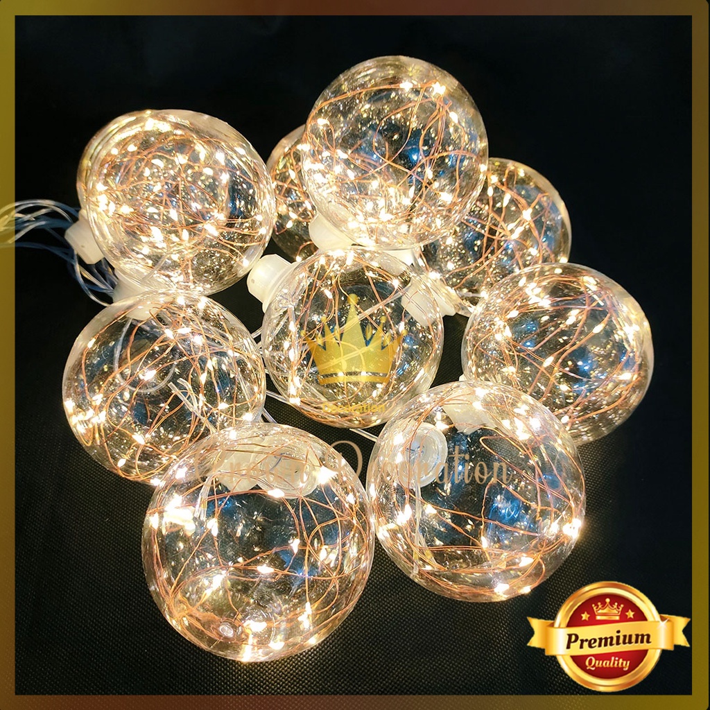 Jual Lampu Bola Plastik Gantung Doff LED 1 Set Isi 10 - Bulb Tumblr ...