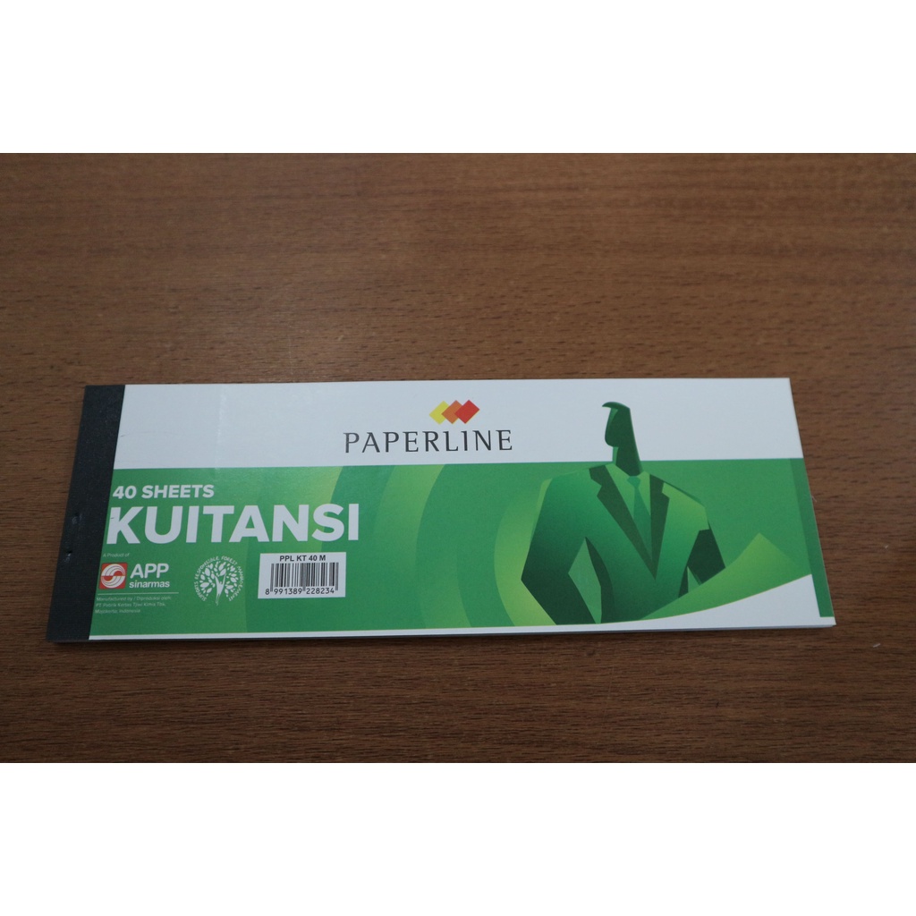 Jual Kuitansi Kecil Kwitansi Paperline 40 Sheets (KT 40 M) Murah Bagus | Shopee Indonesia