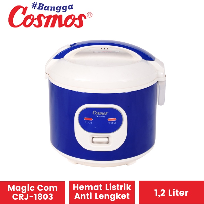 Jual Magic Com Cosmos CRJ-1803 Kapasitas 1,2 Liter | Mejikom Penanak ...